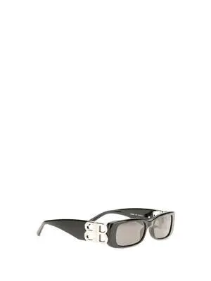 Balenciaga Dynasty Rectangle Sunglasses