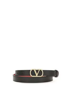 Valentino Garavani Reversible Vlogo Signature Belt - Black