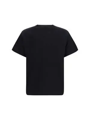 Prada Cotton T-shirt With Triangle Logo