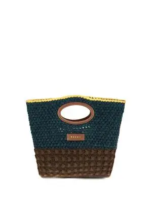 Marni Knotty Crochet Wool Handbag