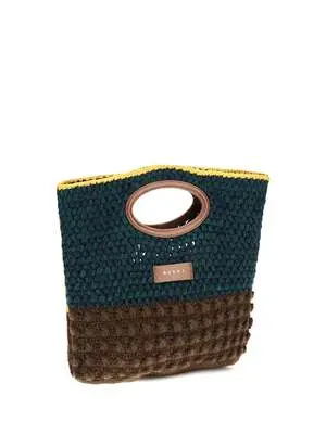 Marni Knotty Crochet Wool Handbag