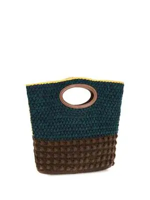 Marni Knotty Crochet Wool Handbag