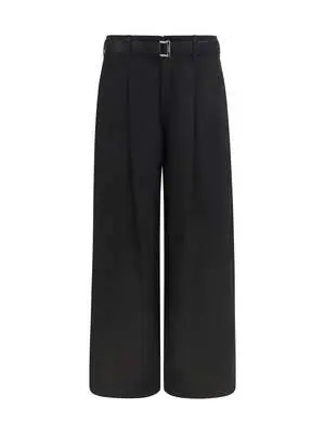 Sacai Cotton Chino Pants - Black