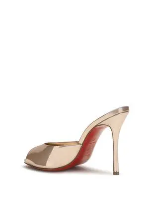 CHRISTIAN LOUBOUTIN Me Dolly Mules - Gold
