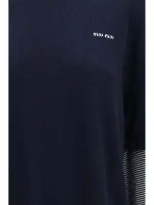 Miu Miu Long-sleeve Layered Sweater