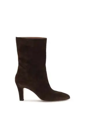 Paris Texas Elsa Suede Ankle Boots - Brown