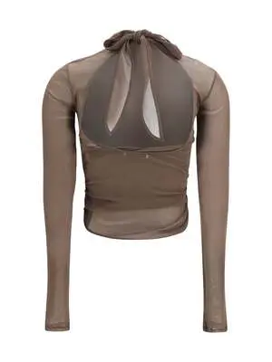 LEMAIRE Ballerina Top With Integrated Scarf