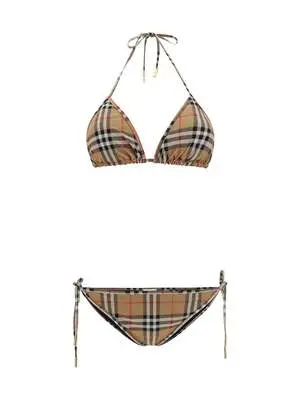 Burberry Archivio Check Bikini - Brown