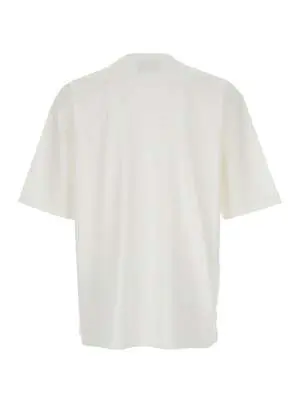 Dsquared2 T-shirt With Embroidered Logo On The Front In Cotton For