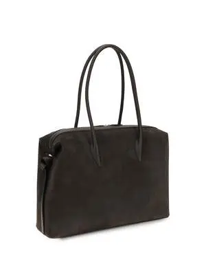 Yuzefi Large Brioche Duffle Shoulder Bag - Brown