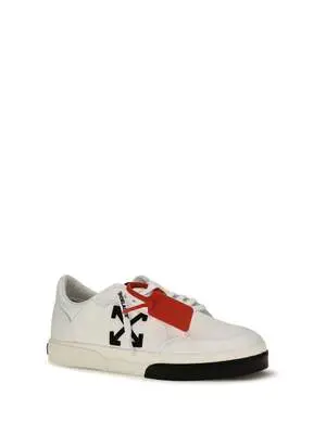 Off-White Vulcanized Low Sneakers - White