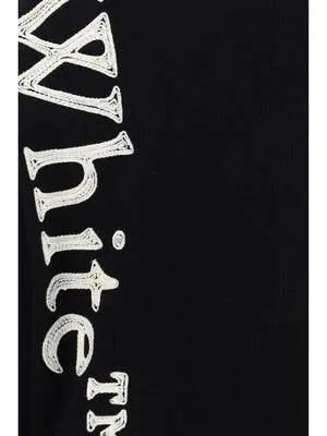 Off-White Vertical Bookish Crewneck Sweater
