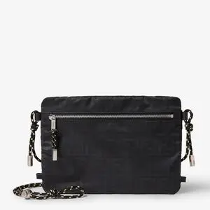 Fendi Ff Light Pouch Medium - Black