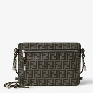 Fendi Ff Light Pouch Medium - Brown