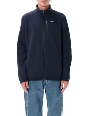 Patagonia Better Sweater Jacket For Recycled Polyester Fleece With Stand-up Collar - Blu