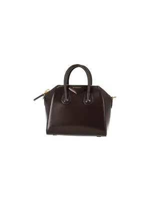 Givenchy Antigona Mini Box Calfskin Handbag - Brown