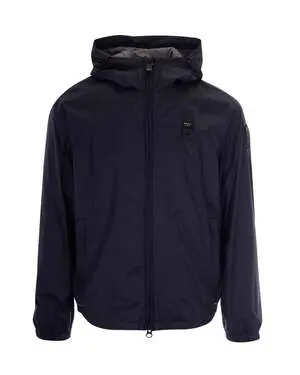 BLAUER. Stylish Man's Coat - Blu