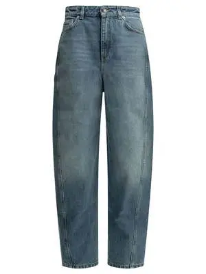 Givenchy Cocoon Wide-leg Jeans - Light Blue