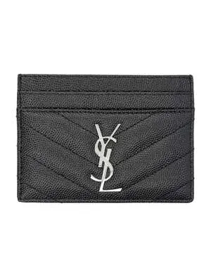 Saint Laurent Calfskin Wallet - Nero
