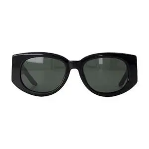 Casablanca Wave Sunglasses - Black
