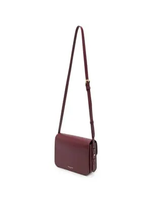 Maison Kitsuné Edie Leather Crossbody Bag