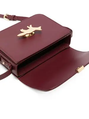 Maison Kitsuné Edie Leather Crossbody Bag