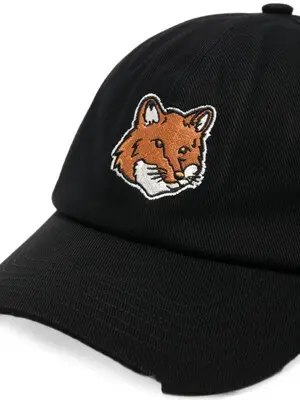 Maison Kitsuné Fox Head Baseball Cap