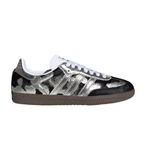 Adidas Wmns Samba Og Silver Metallic Cloud White - Black