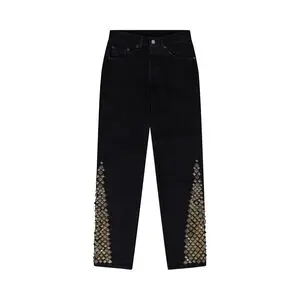 DENIM TEARS X Doc Marten Studded 501 - Black