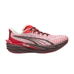 PUMA Deviate Nitro 4 Check Sneakers - Red
