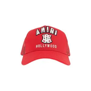 Amiri Ma Hollywood Trucker Hat 'deep - Red