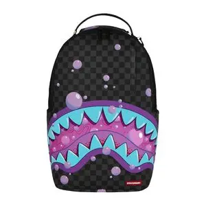 SPRAYGROUND Purple Slime Shark Backpack - Black