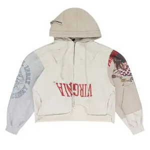 PROTOCOL INDEX Upside Down Zip Hoodie
