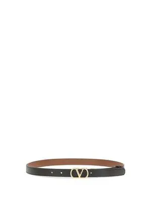 Valentino Garavani Reversible Vlogo Signature Belt - Black