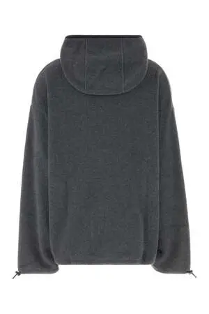 Miu Miu Oversized Pile Sweatshirt