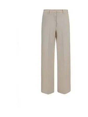 FORTE_FORTE Chino Pants In Cotton - Cream