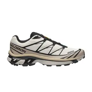 SALOMON Xt-6 'vanilla Ice Black Silver Cloud - White
