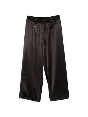 Y3 Logo Trackpants - Black