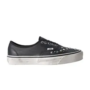 VANS Premium Authentic Sneakers With Stud Embellishments - Black