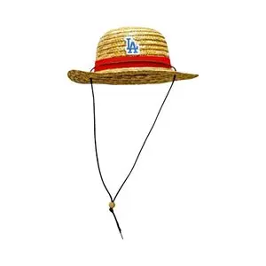 LOS ANGELES DODGERS X One Piece Straw Hat - Brown
