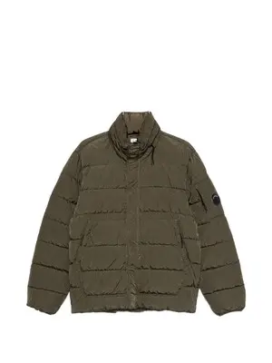 C.P. COMPANY Short Down Jacket - Green