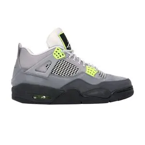 Nike 4 Retro Se 'neon 95' Sample - Yellow
