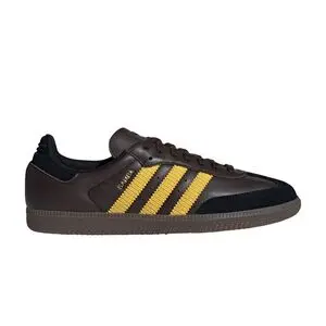 Adidas Samba Og 'aurora Coffee Yellow Gum - Black
