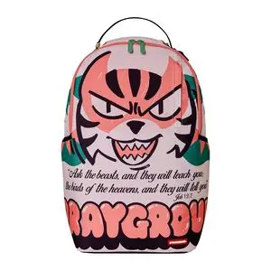 SPRAYGROUND Untamed Tiger Face Dlxr Backpack - Pink