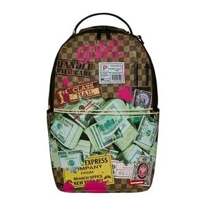 SPRAYGROUND Torn Packaging Dlxsv Backpack - Brown