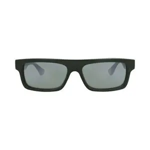 Gucci Square-frame Recycled Acetate Sunglasses /silver