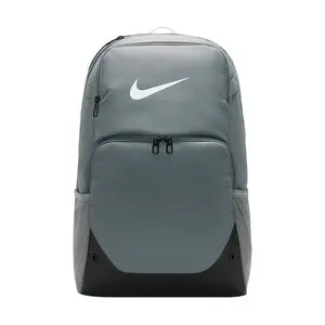 Nike Brasilia 30l Backpack 'smoke Grey/black/white - Green