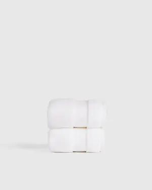 Quince Turkish Classic Hand Towel - White