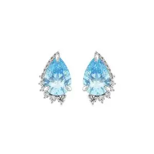 Arte Madrid Casa Real Celeste Earrings