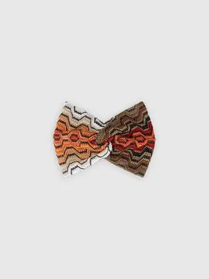 Missoni Hairband In Viscose Lam - Multicoloured